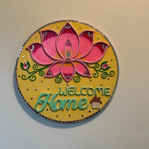 Lotus Welcome Sign - Etsy