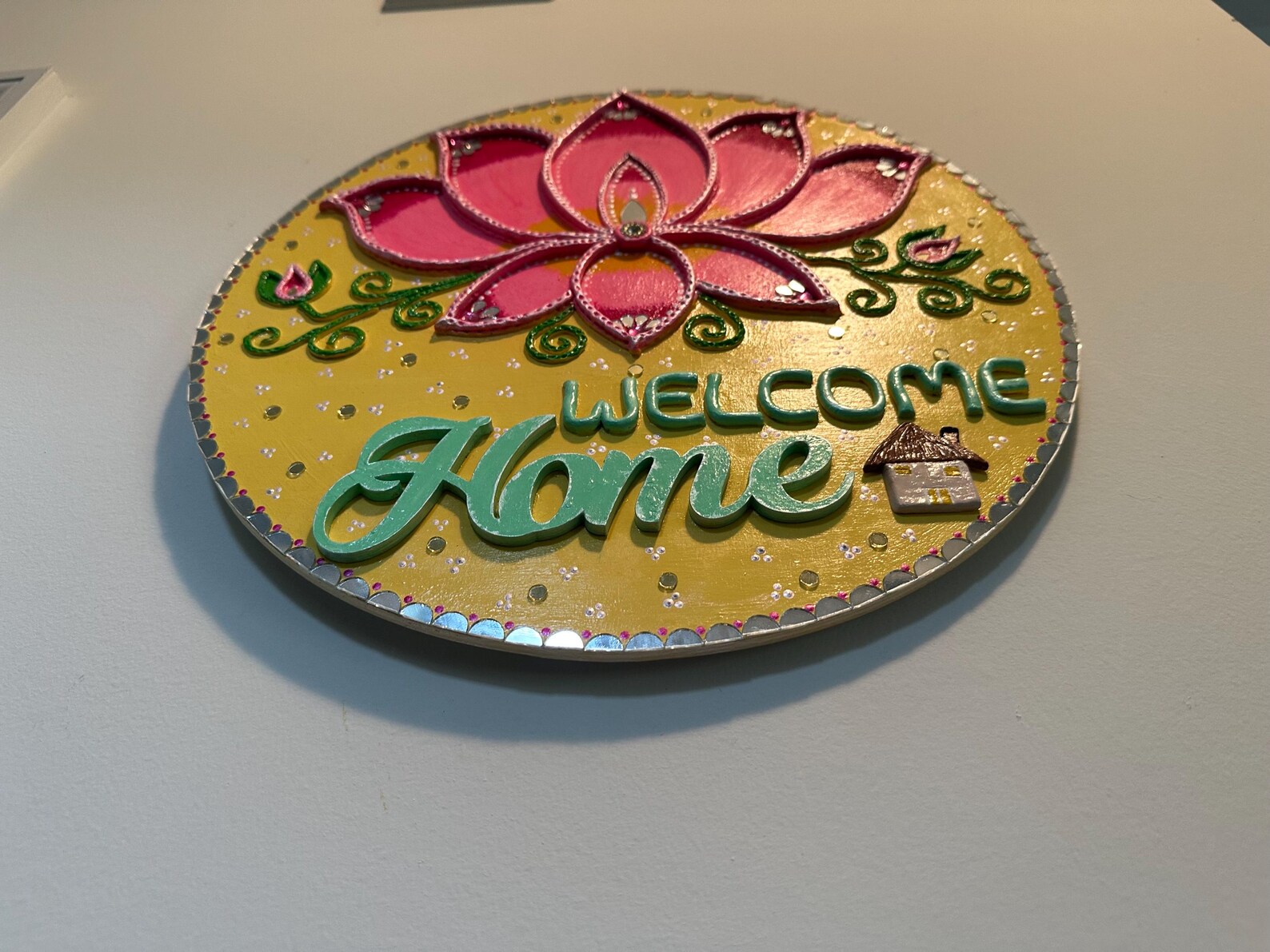 Lotus Welcome Sign - Etsy