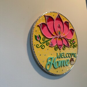 Lotus Welcome Sign - Etsy
