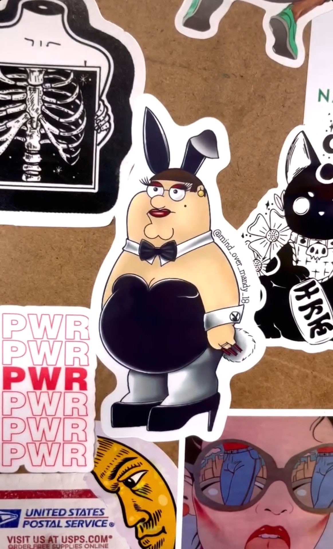 Playboy Peter Griffin Sticker - Etsy