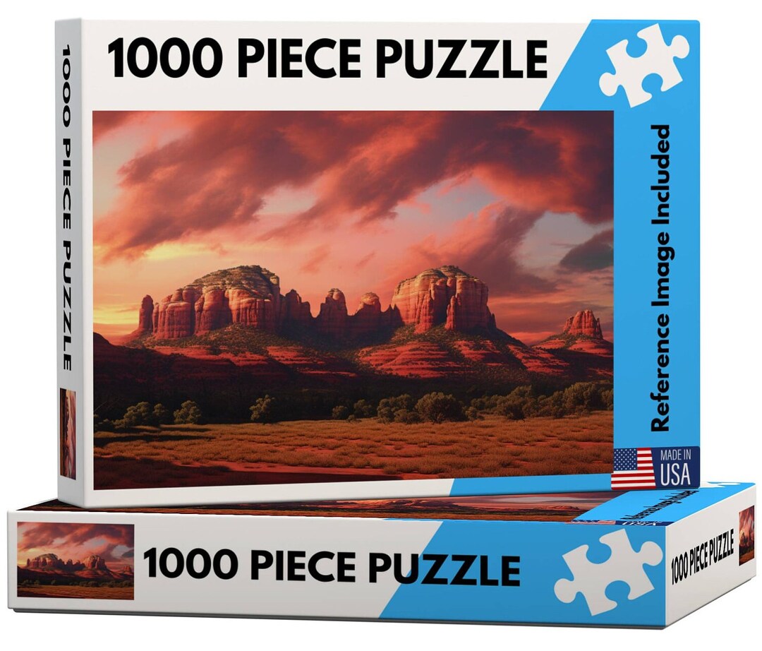 Sedona Arizona Puzzle, 1000 Piece Jigsaw - Etsy