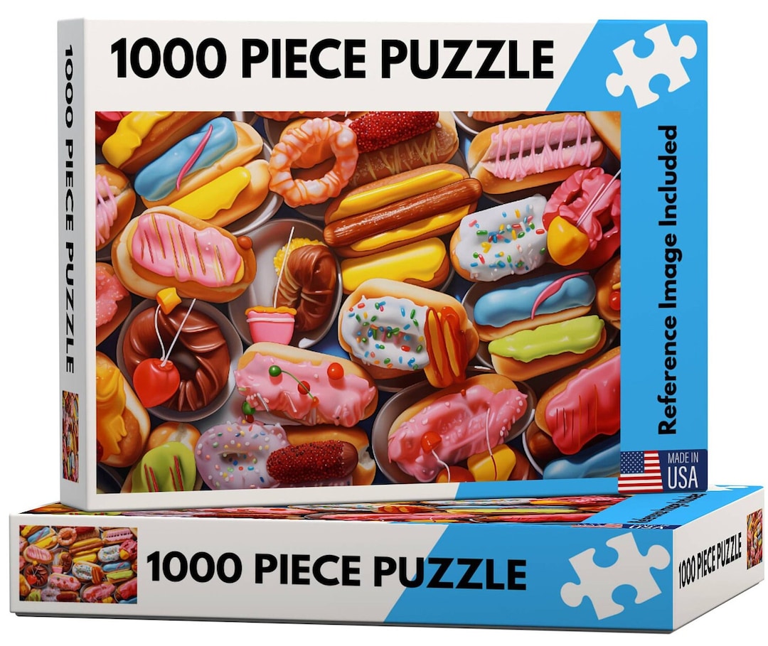 Yummy Foods Puzzle, up to 1014 Jigsaw Pieces, Unique Jigsaw, Jigsaw ...