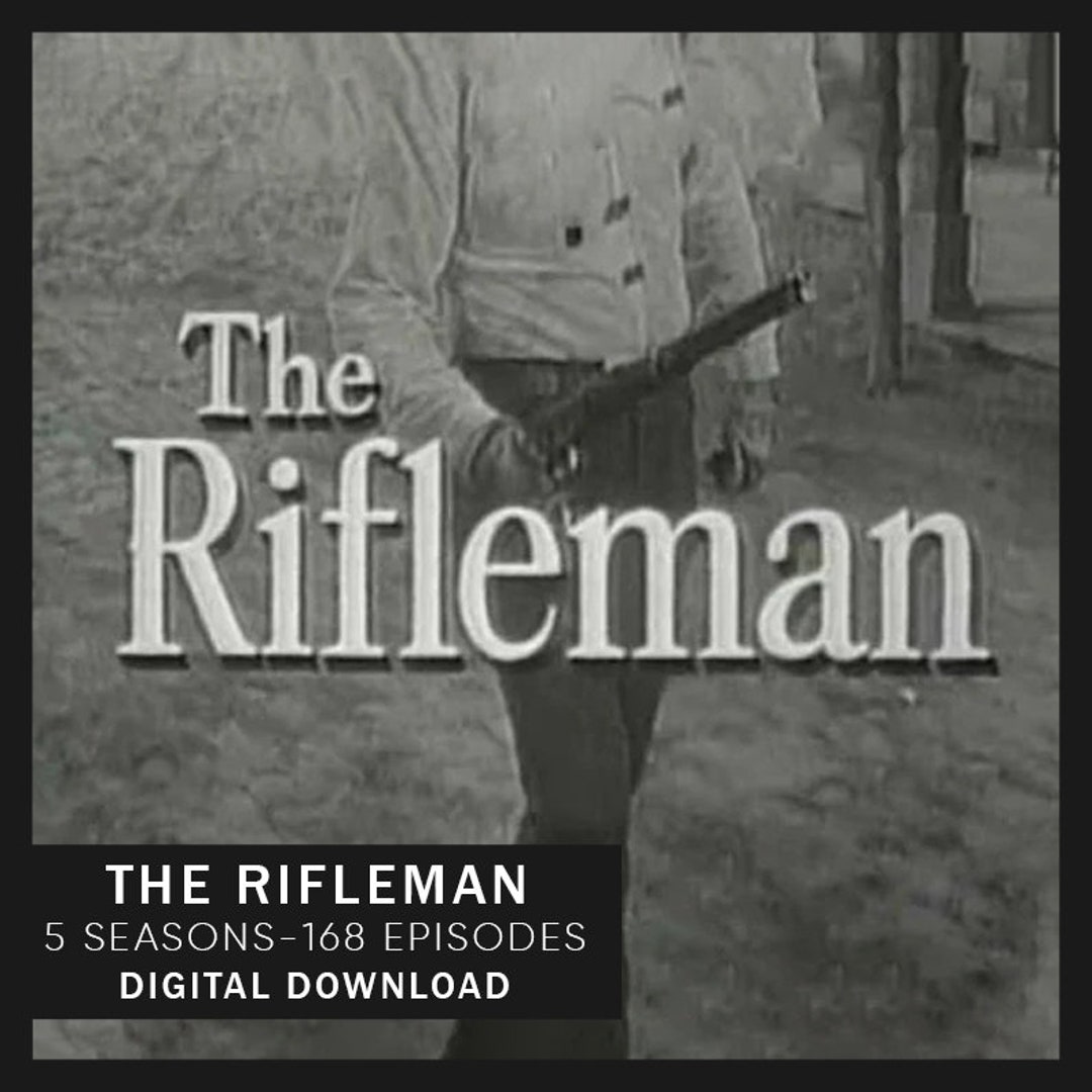 The Rifleman 1958 to 1963 5 Seasons, 168 Episodes - Etsy