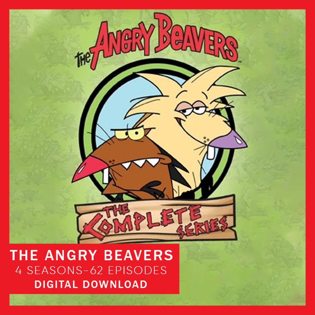 The Angry Beavers 1997-2003 4 Seasons 62 Episodes - Etsy