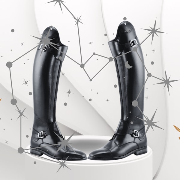 Mens Equestrian Tall Boots - Etsy