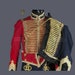 Men's British Uniform Regency Military Uniform Men's Jacket, Navy Blue ...