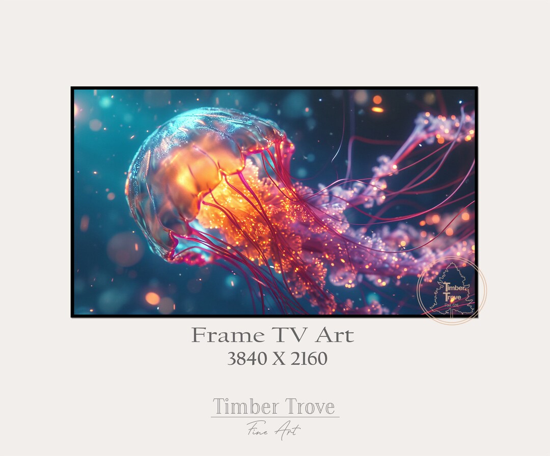 Jellyfish - Frame TV Art DIGITAL Download - Instant Download - Etsy