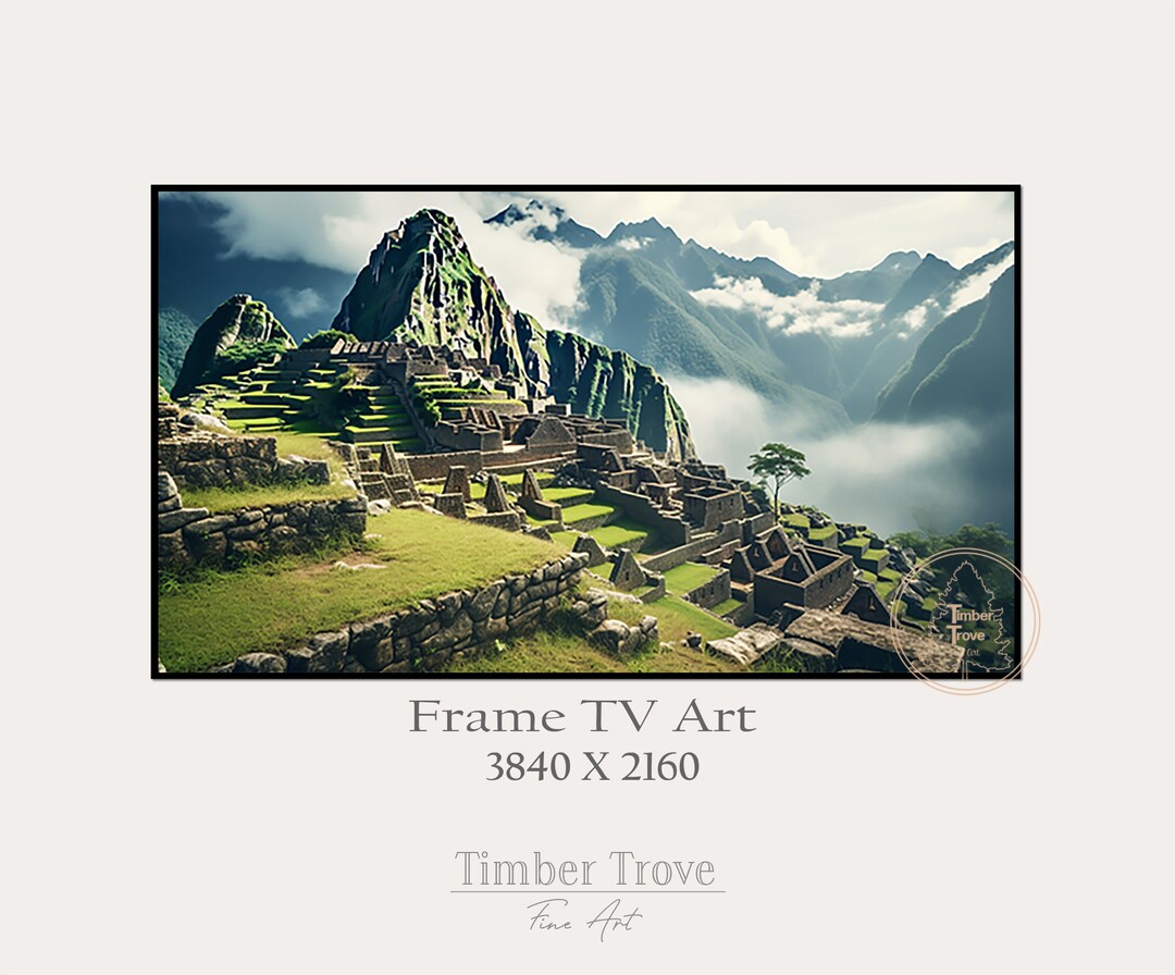 Machu Picchu, Peru Frame TV Art DIGITAL Download Instant Download - Etsy