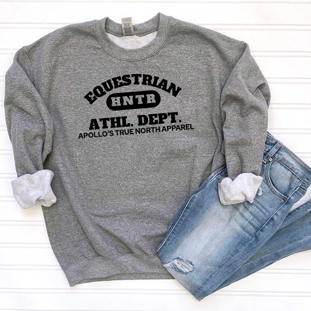 Equestrian Hunter Jumper Sweater - Etsy