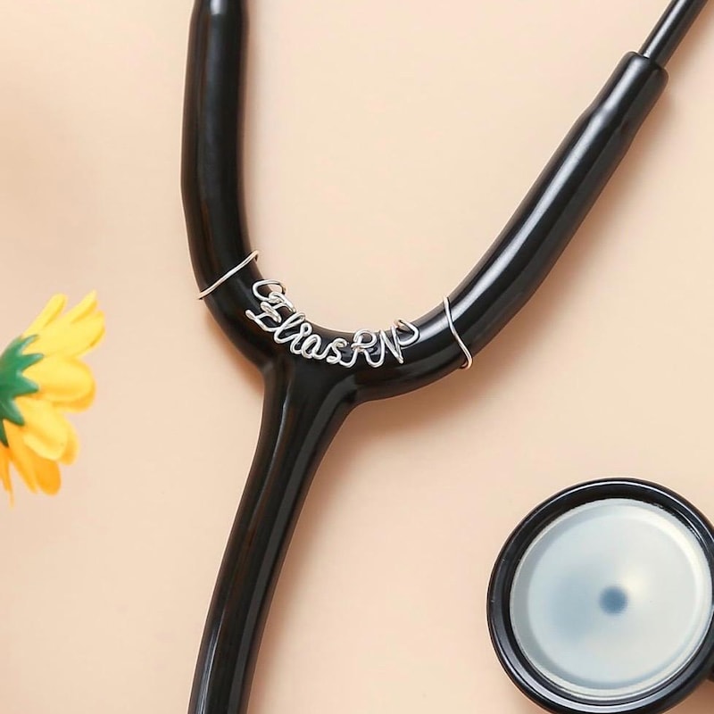 Stethoscope Name Tag - Etsy