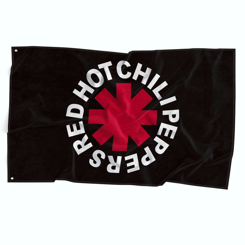 Red Hot Chili Peppers Flag 3x5 Ft RHCP Rock Band Music Garage Black - Etsy