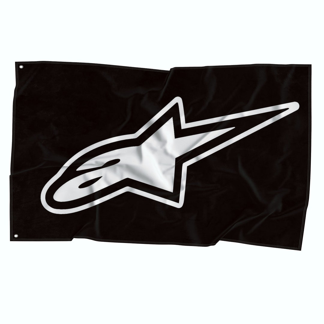 Alpinestars Black Flag 3x5 Ft Performance Motorcycles Motorsports Bikes ...