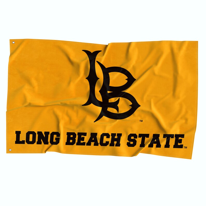 CSULB Flag 3x5 Ft California State University Long Beach 49ers Yellow ...