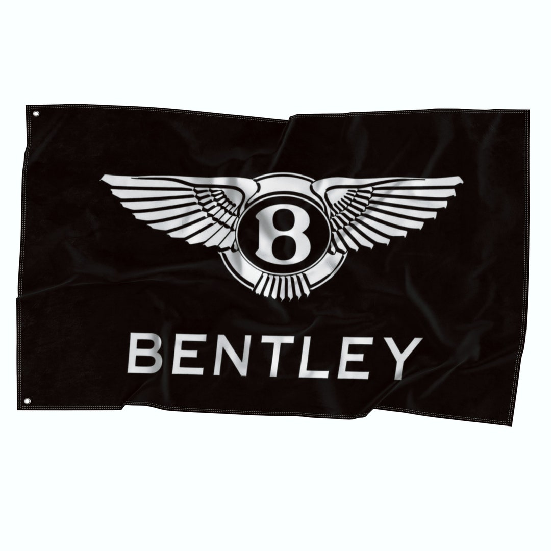 Bentley Flag 3x5 Ft Motor Racing Wall Garage Black - Etsy