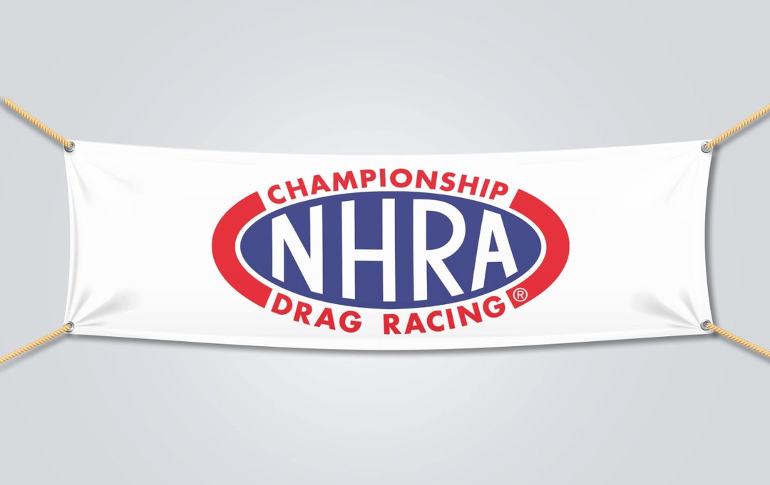 NHRA White Flag Championship Drag Racing Wall Garage Car 1.5x5 Ft - Etsy