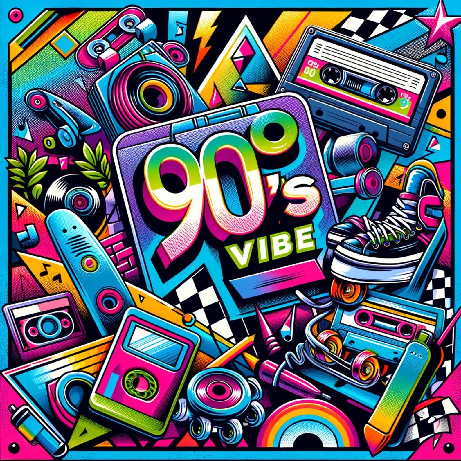 90 S Style Throwback Download Image For T Shirt Etsy