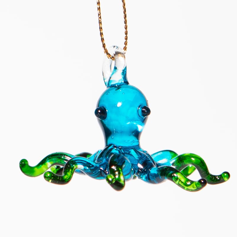 Blown Glass Octopus - Etsy