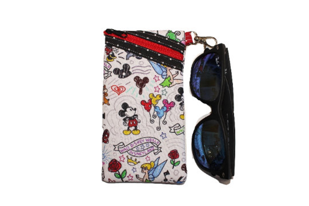 Sunglass / Eyeglass Case Disney Sketch - Etsy