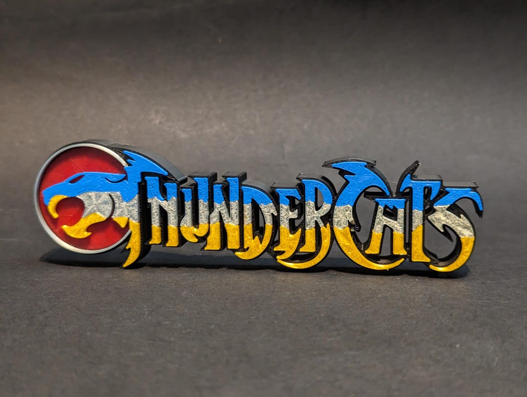 Thundercats - 3D Printed Logo, for Desk or Wall Mount. - Etsy