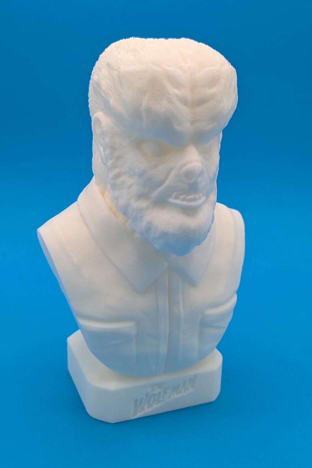 Bust of the Wolfman. 3D Printed. - Etsy