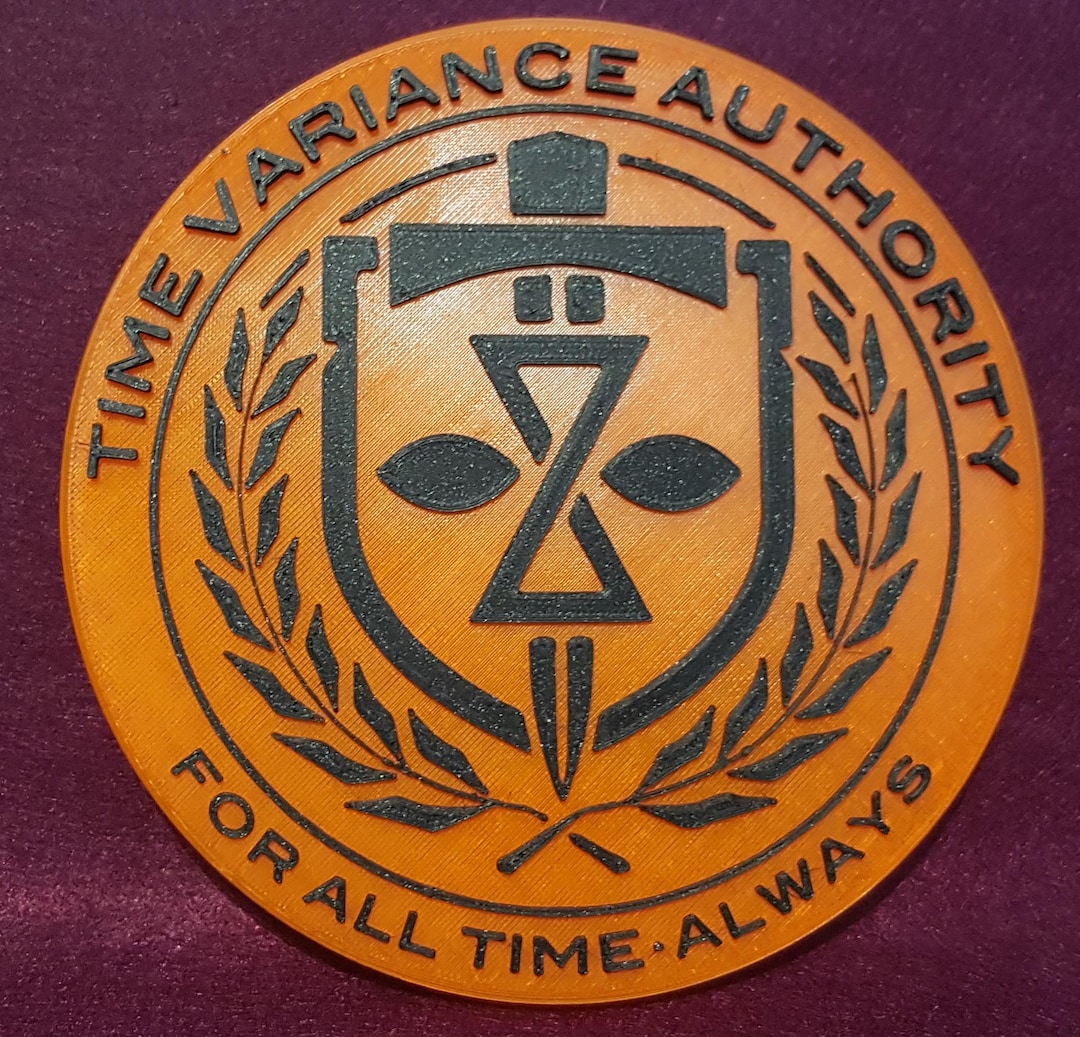 Time Variance Authority (TVA) - 3D Printed Logo, for Wall Mount. - Etsy