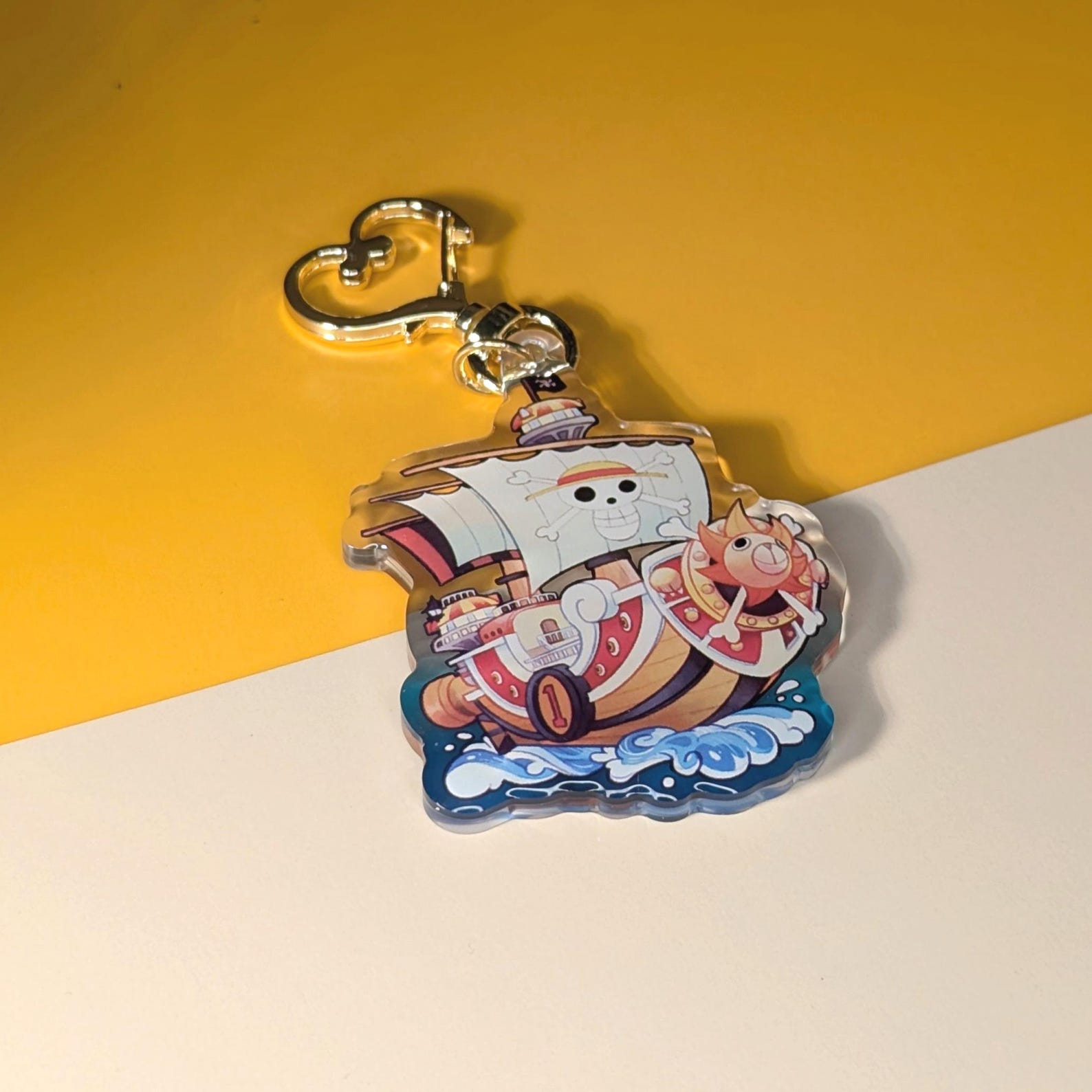 OP Ship Acrylic Keychain One Piece Inspired Ships - Etsy