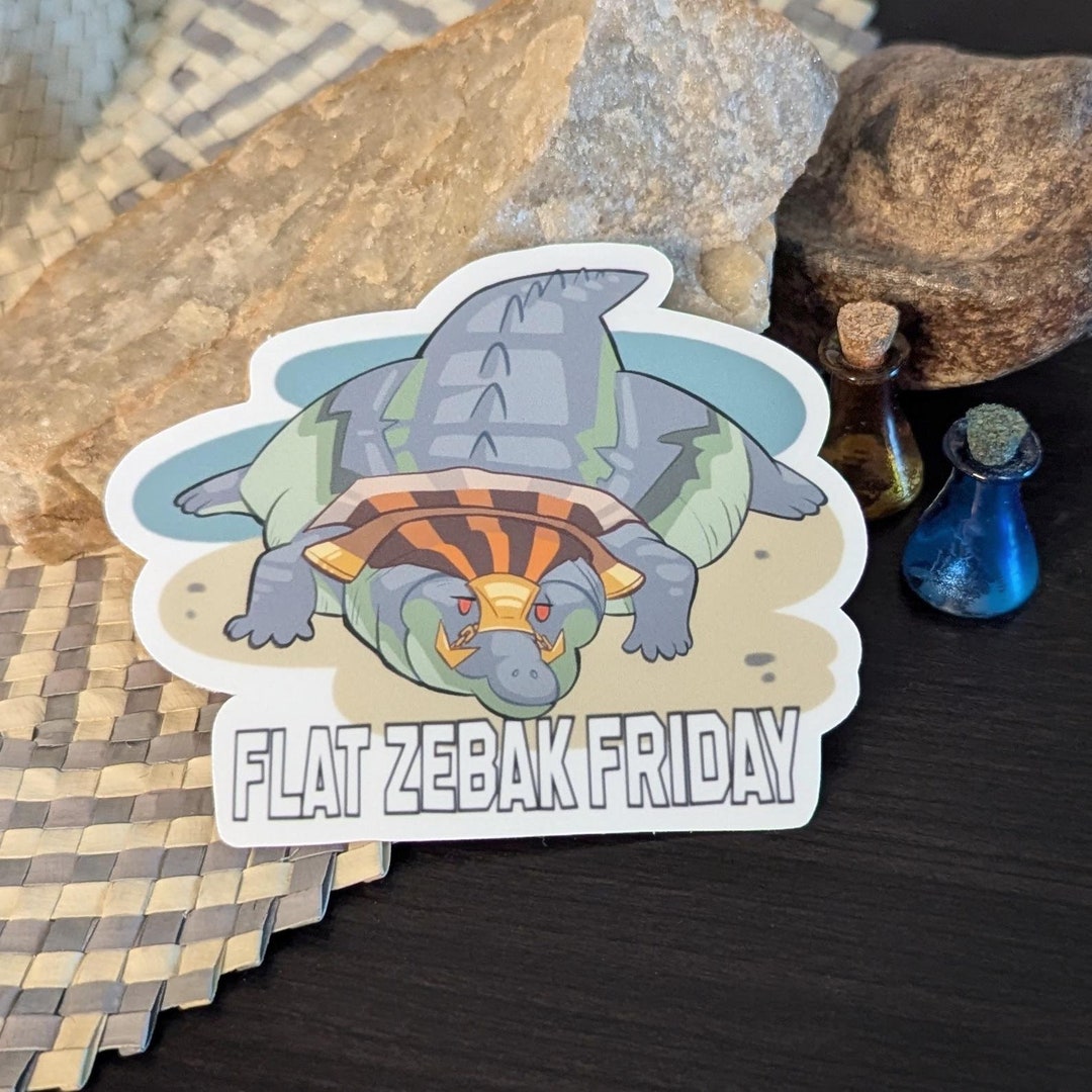Zebak Matte Vinyl Sticker L OSRS Stickers L Old School Runescape ...