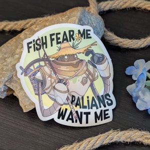 Einarr Vinyl Sticker: Palia Inspired Game Stickers - Etsy