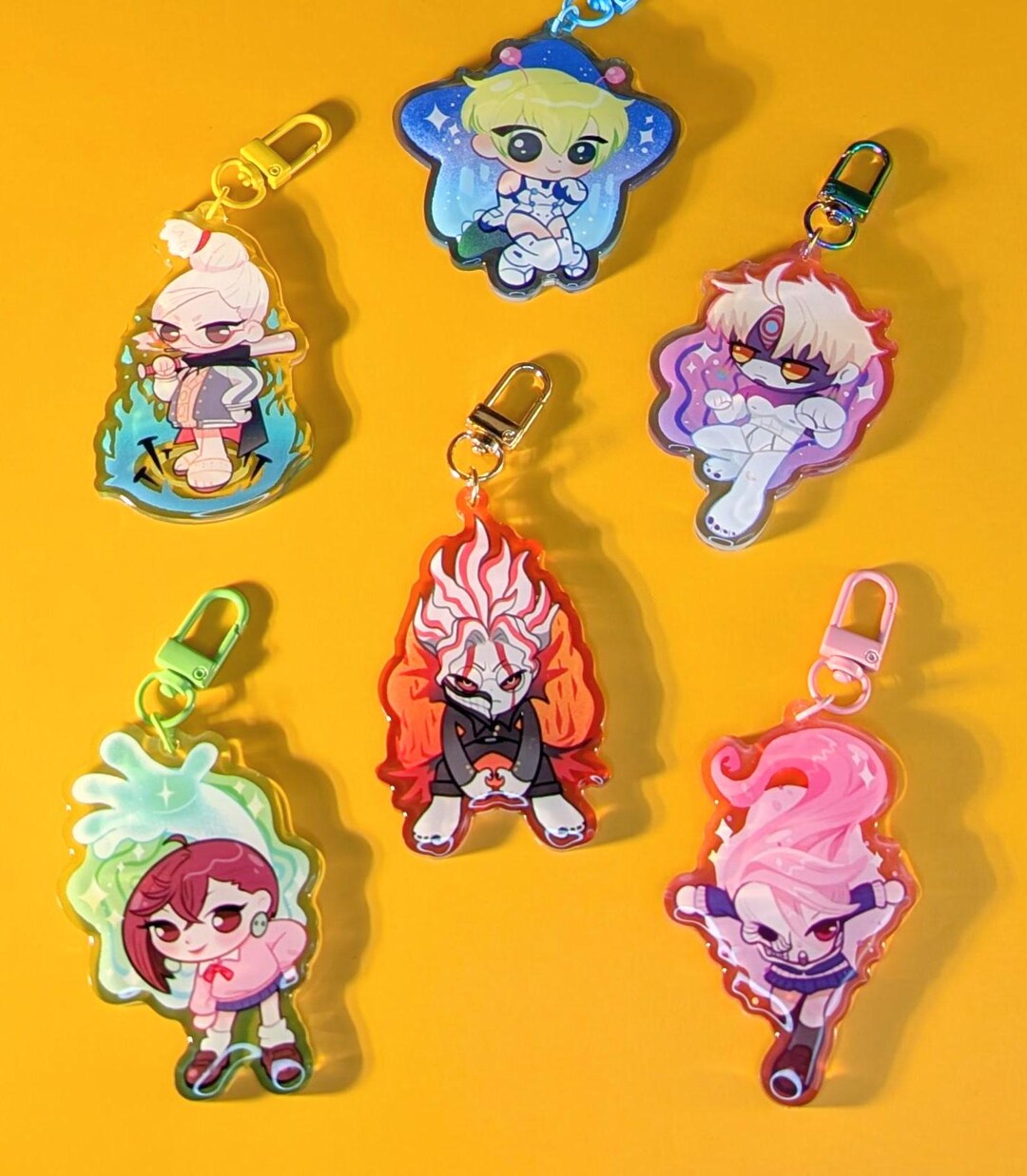 Dandadan Acrylic Keychain L Dandadan Inspired Acrylic Keychain L ...