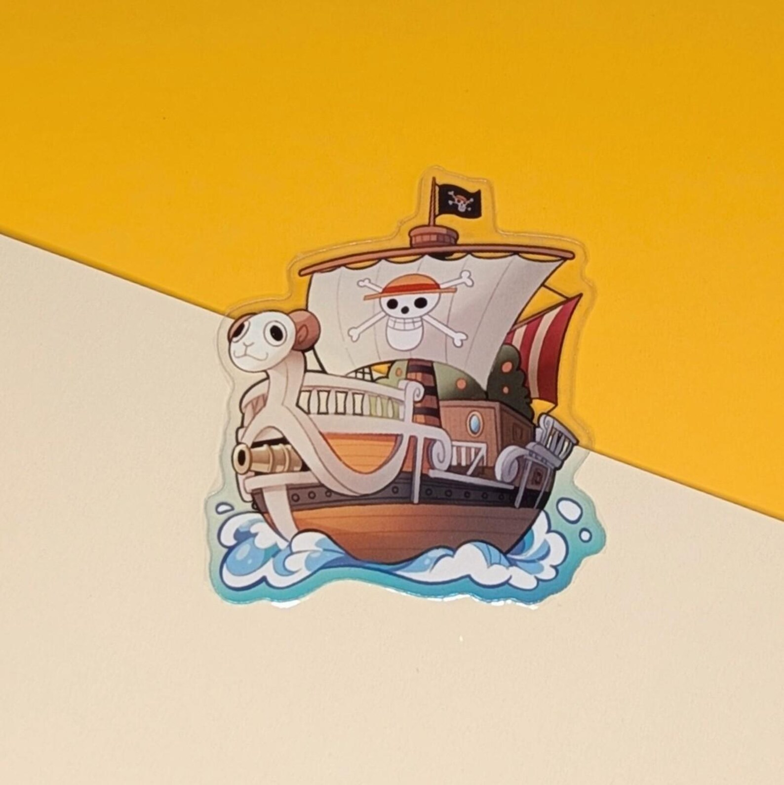 OP Ship Vinyl Sticker L One Piece Ships Inspired Clear Sticker L Anime ...