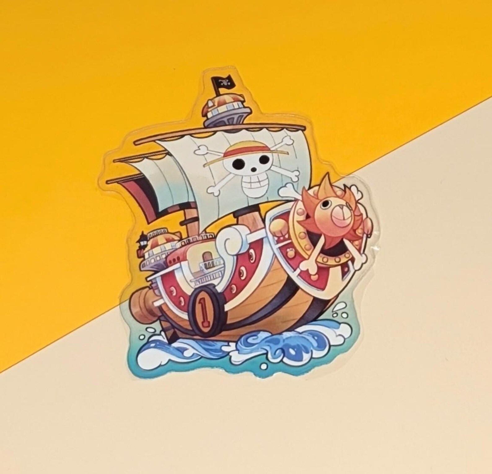 OP Ship Vinyl Sticker L One Piece Ships Inspired Clear Sticker L Anime ...