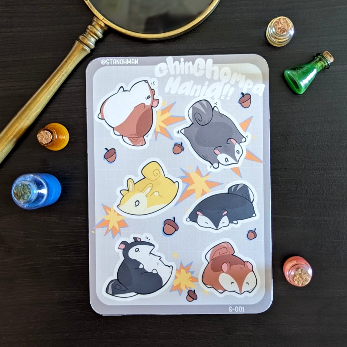 OSRS Chinchompa Mania Sticker Sheet L Old School Runescape Stickers L ...