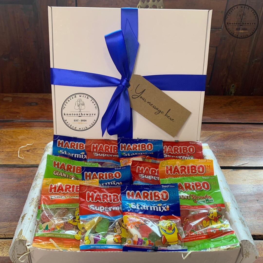 Haribo Candy Gift Box – Treat Size Variety - Etsy UK
