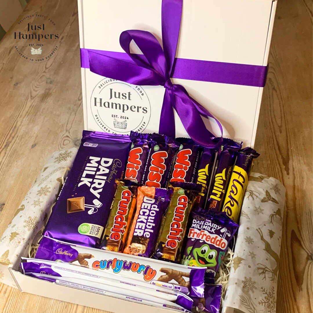 Cadbury Chocolate Gift Box Chocolate Bar Sweet Gift Box Hamper Happy ...