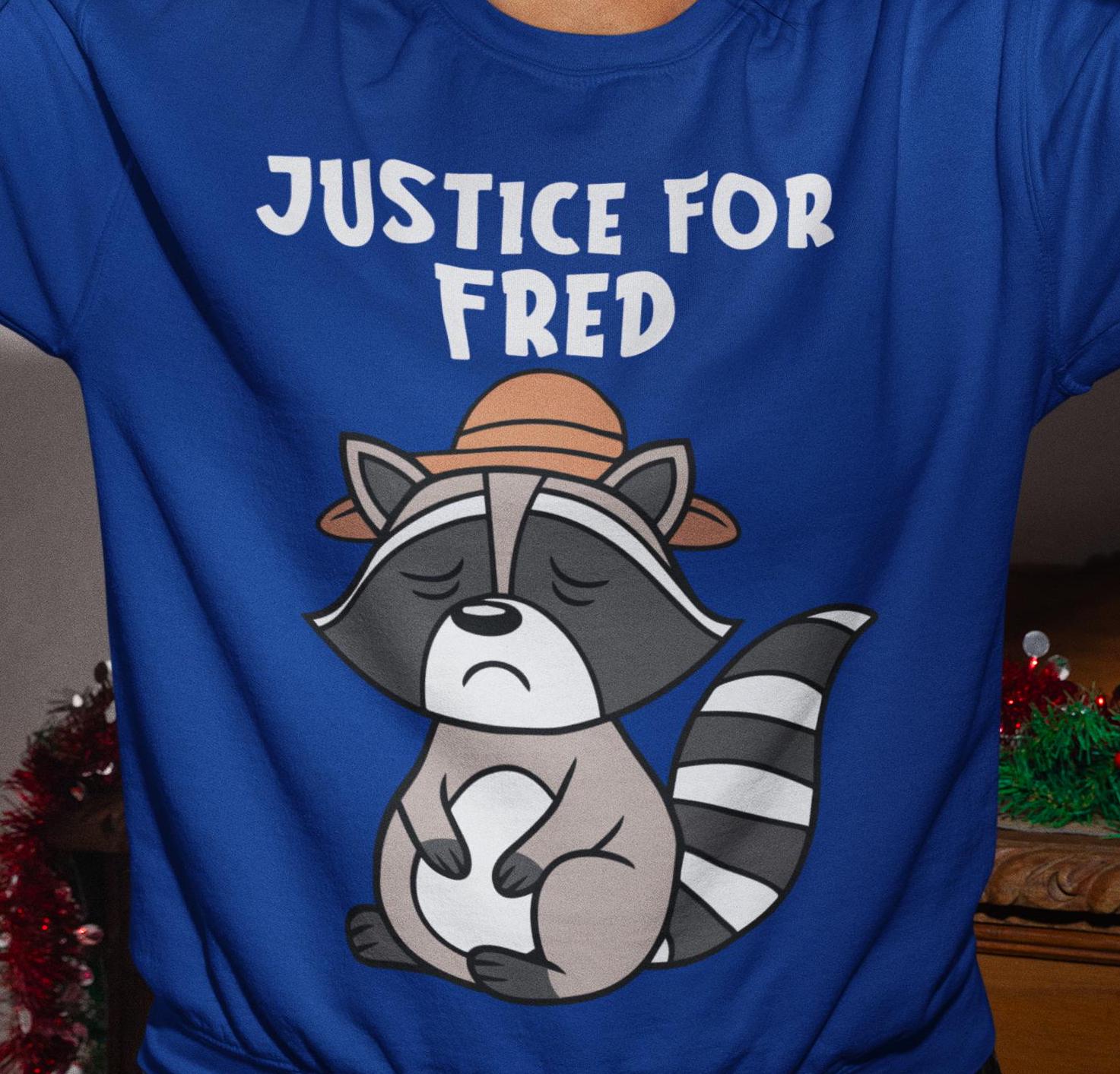 Fred the Raccoon Png Eps Jpg Svg, Animals, Trump Justice for Fred Shirt ...