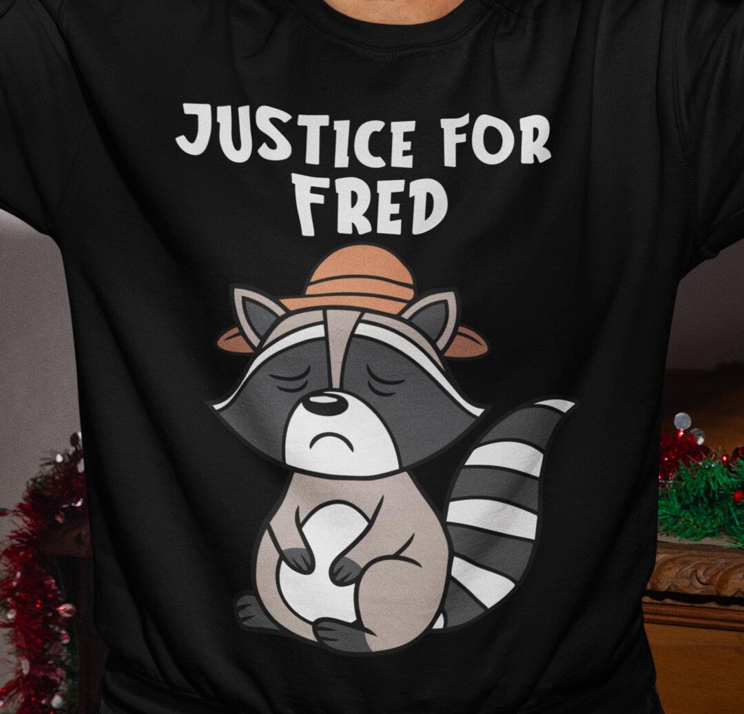 Fred the Raccoon Png Eps Jpg Svg, Animals, Trump Justice for Fred Shirt ...