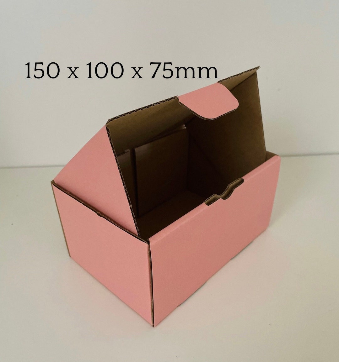 20 Small Boxes, Die-cut Mailers for Gifting and Shipping, Pink - Etsy UK