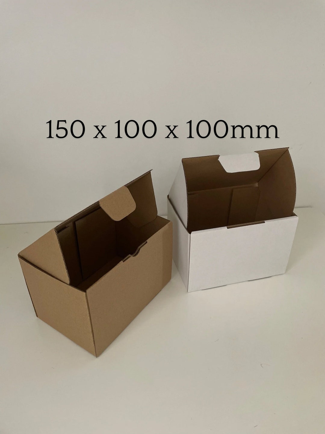 20 Small Boxes, Die-cut Mailers for Gifting and Shipping, Choose A ...