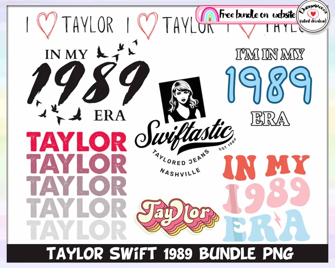 1989 TV SVG Illustration Bundle Png Pdf Swiftie Merch 1989 TV Album ...