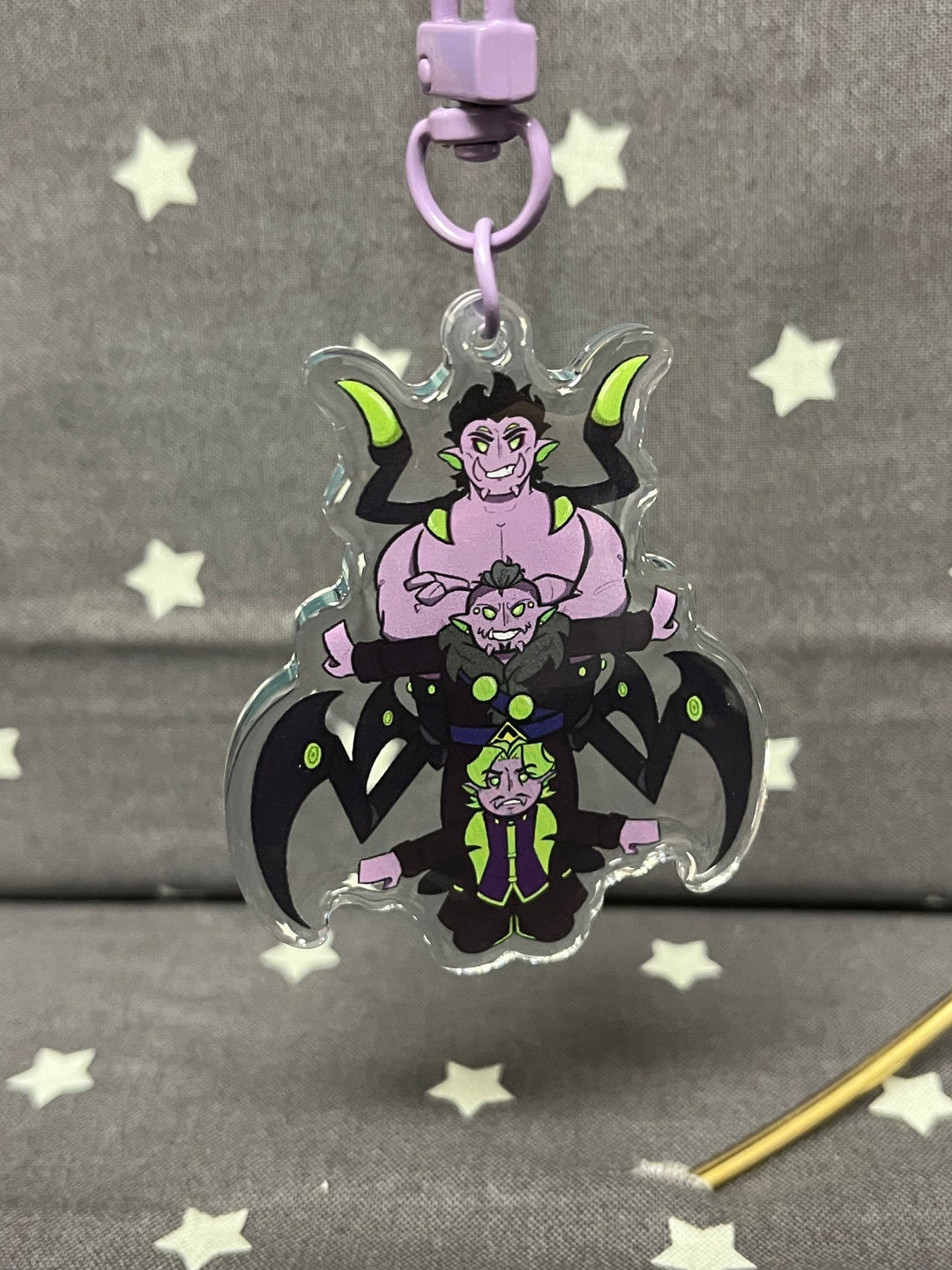 LMK Spider Henchmen Charms // LMK Syntax, Huntsman, Strong Spider - Etsy