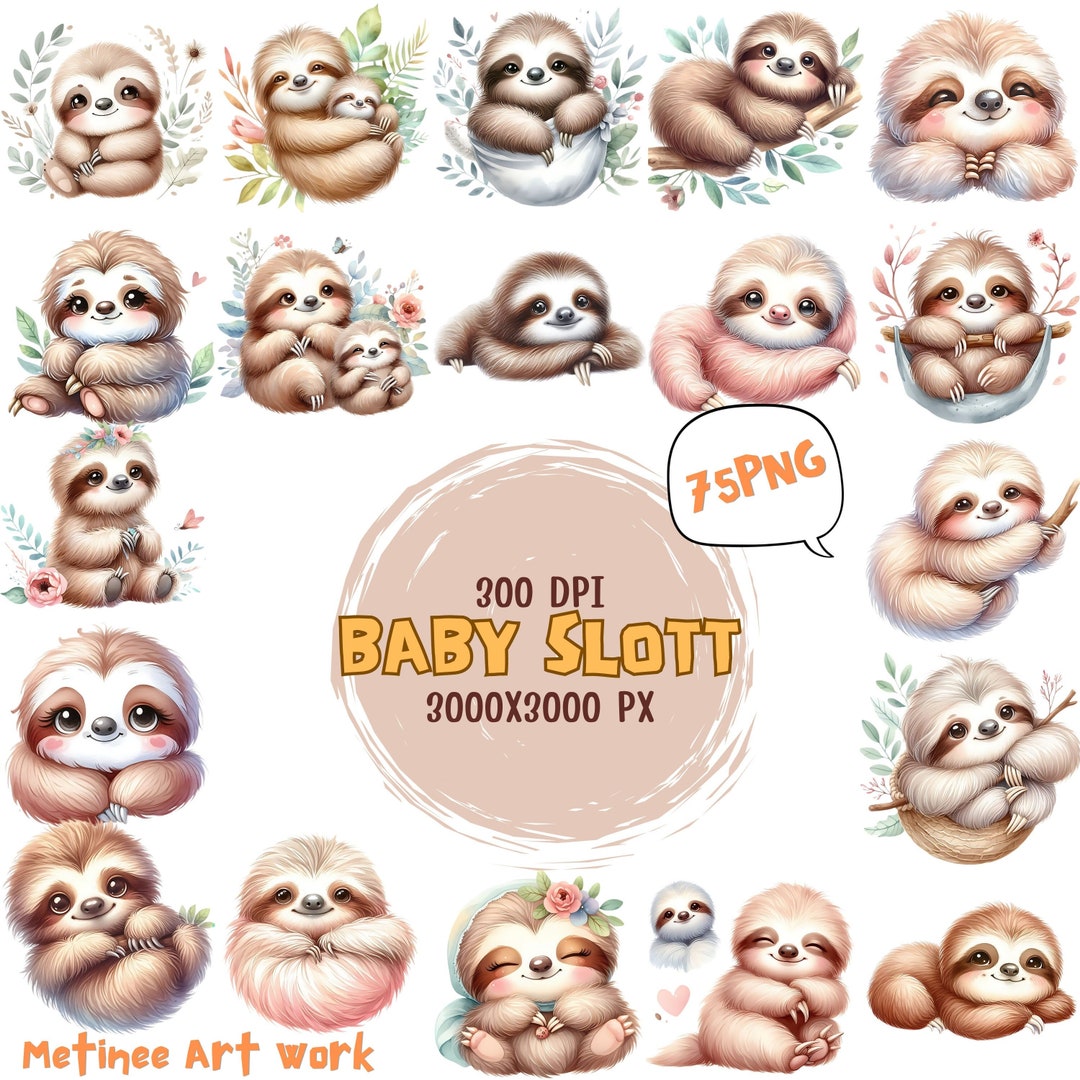 Baby Slott a0284clip Art Collection Cute and Whimsical Designs Forkids ...