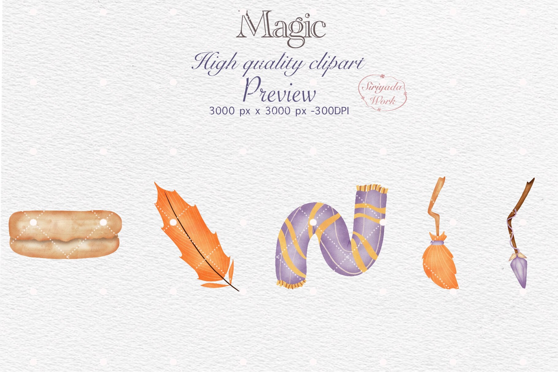 Watercolor Magic Clipart, Magic House ,spooky Clipart, Party Png, Magic ...