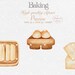 Watercolor Baking Png, Kitchen Clipart, Bakery Clipart, Culinary ...