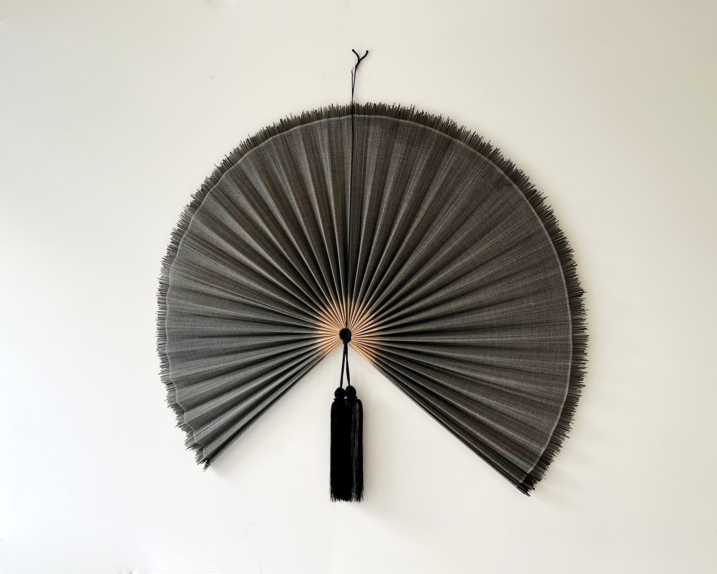 Bamboo Wall Fan, Wall Fan, Bamboo Wall Fan Decor, Bamboo Fan, Bambo Fan ...