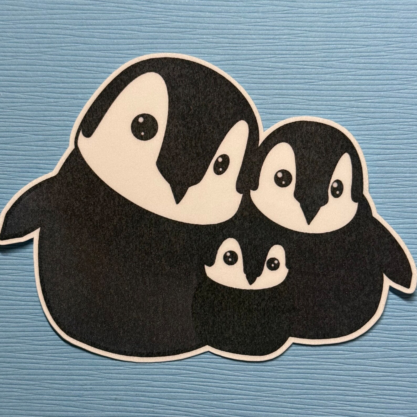 Penguin Family Sticker | Penguin Sticker | Animal Sticker - Etsy
