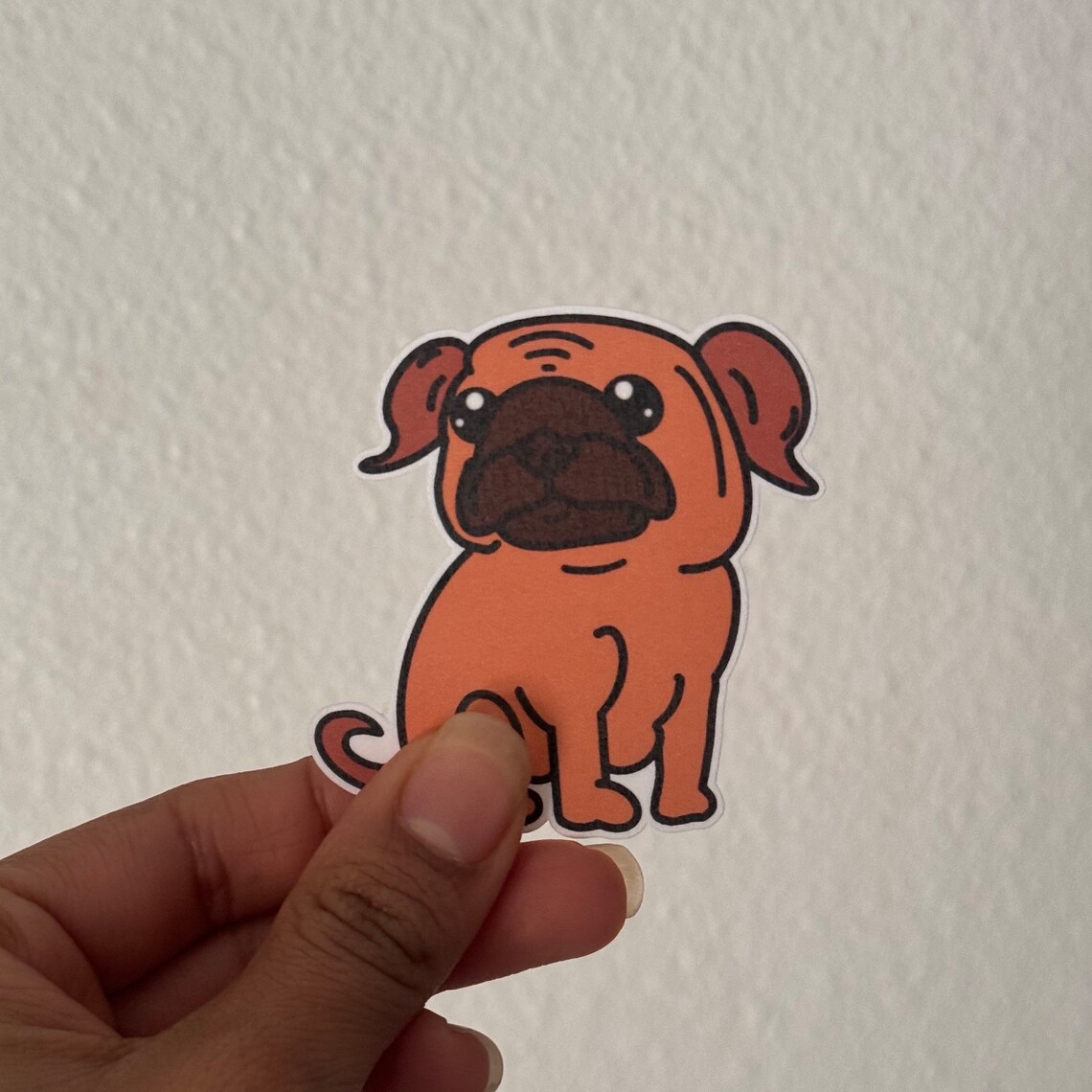 Pug Sticker| Pug | Dog Sticker - Etsy