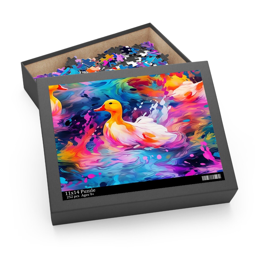 Puzzle, Duck Puzzle (120, 252, 500-piece), Anniversary Gift, Birthday ...