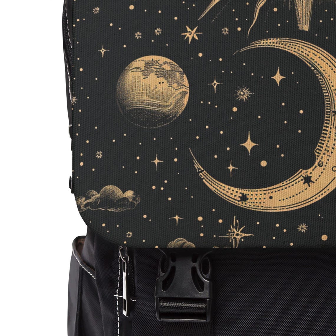 Unisex Casual Shoulder Backpack, Celestial Sky, Univers, Backpack for ...