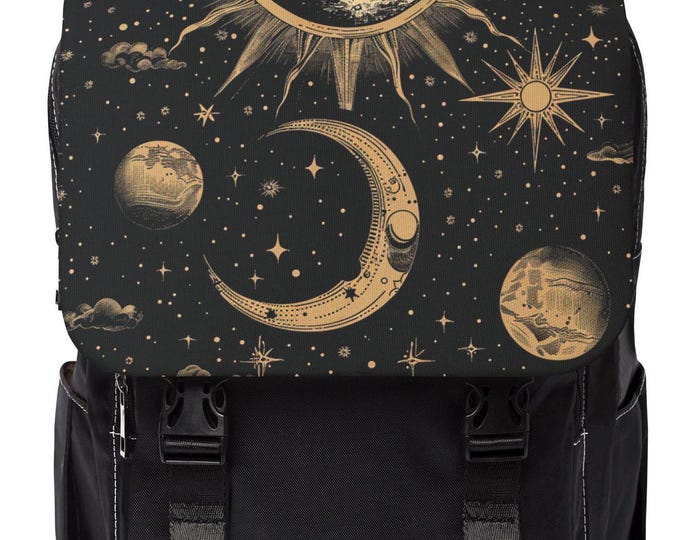 Unisex Casual Shoulder Backpack, Celestial Sky, Univers, Backpack for ...