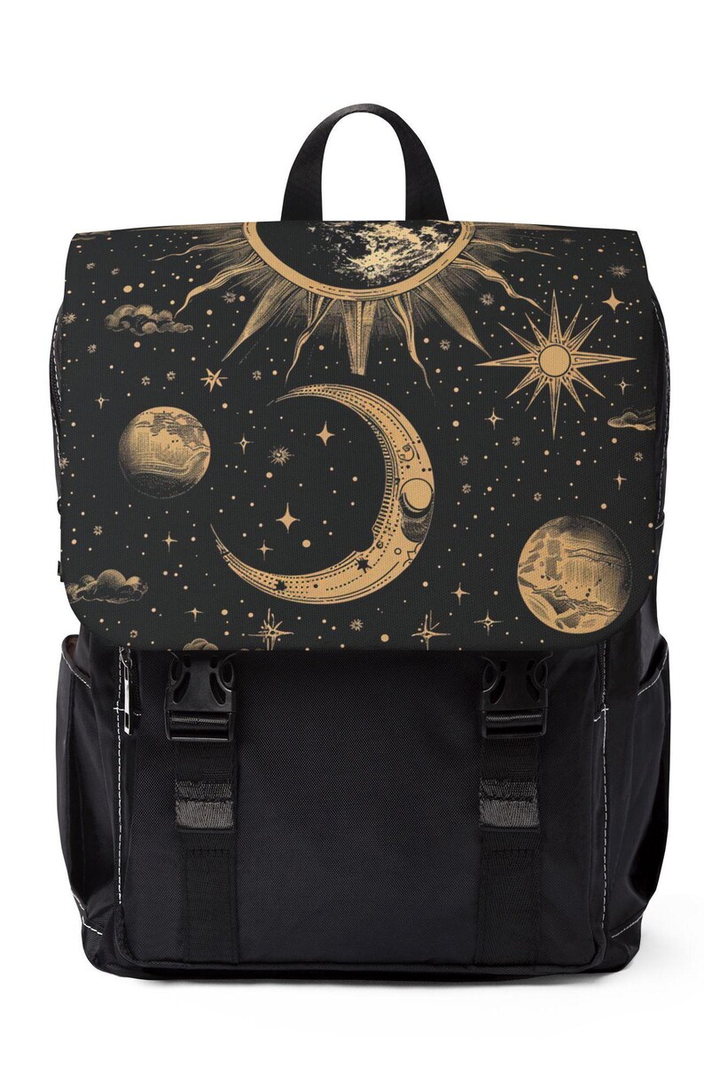 Unisex Casual Shoulder Backpack, Celestial Sky, Univers, Backpack for ...
